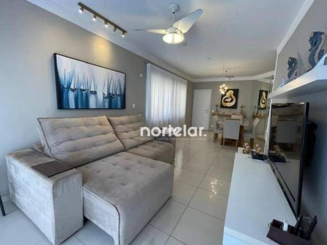Apartamento com 4 dormitórios à venda, 124 m² por R$ 860.000,00 Barra Funda Guarujá/SP