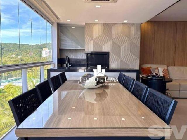 Apartamento com 4 dormitórios à venda, 132 m² por R$ 5.000.000,00 Riviera Módulo 8 Bertioga/SP