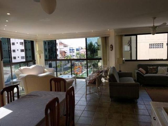 Apartamento com 4 dormitórios à venda, 138 m² por R$ 590.000 Balneário Cidade Atlântica Guarujá/