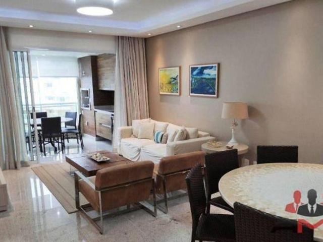 Apartamento com 4 dormitórios à venda, 139 m² por R$ 6.000.000,00 Riviera Módulo 8 Bertioga/SP