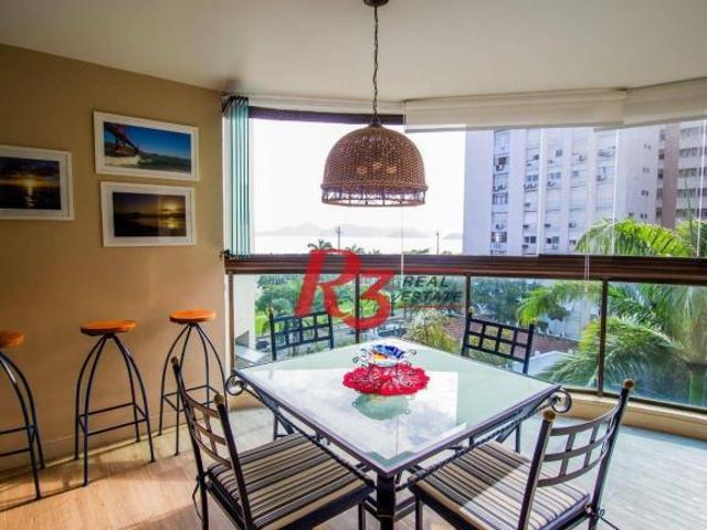 Apartamento com 4 dormitórios à venda, 245 m² por R$ 5.320.000,00 Boqueirão Santos/SP
