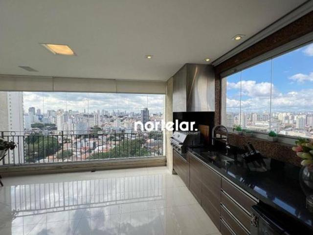 Apartamento com 4 dormitórios à venda, 250 m² por R$ 4.500.000,00 Parque da Mooca São Paulo/SP
