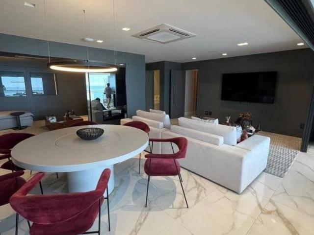 Apartamento com 4 dormitórios à venda, 250 m² por R$ 4.700.000,00 Canto do Forte Praia Grande/SP