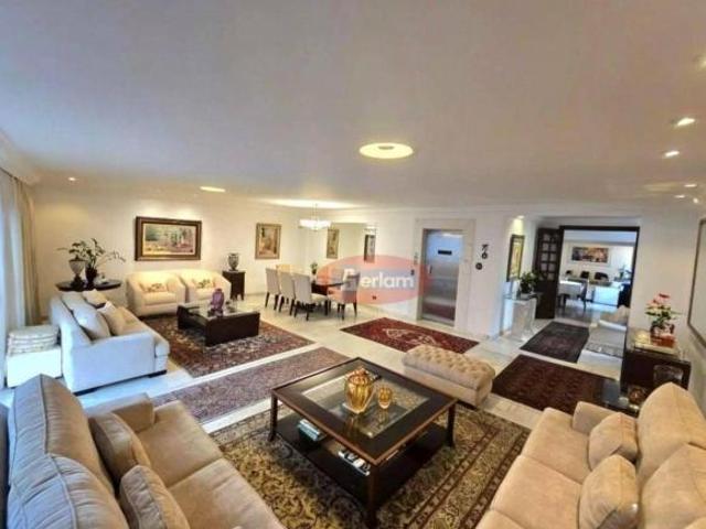 Apartamento com 4 dormitórios à venda, 257 m² por R$ 1.800.000,00 Gonzaga Santos/SP
