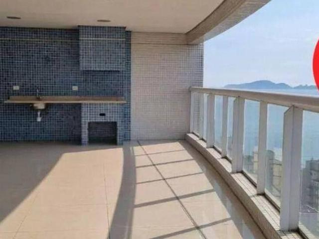 Apartamento com 4 dormitórios à venda, 255 m² por R$ 4.490.000,00 Aparecida Santos/SP