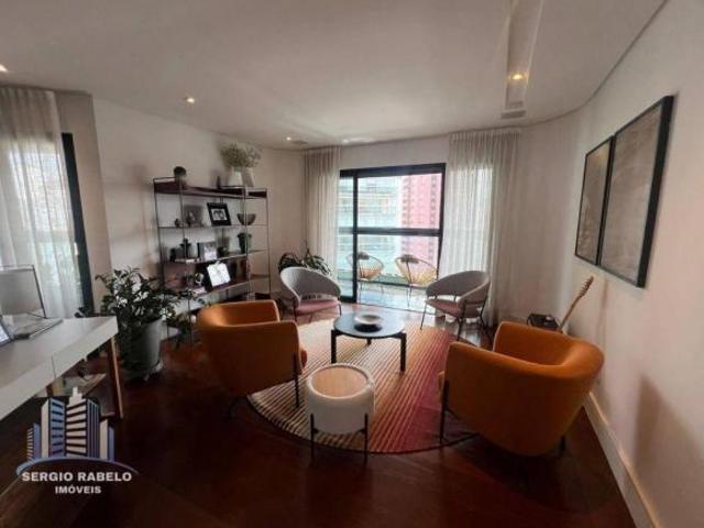 Apartamento com 4 dormitórios à venda, 260 m² por R$ 4.500.000,00 Moema Índios São Paulo/SP