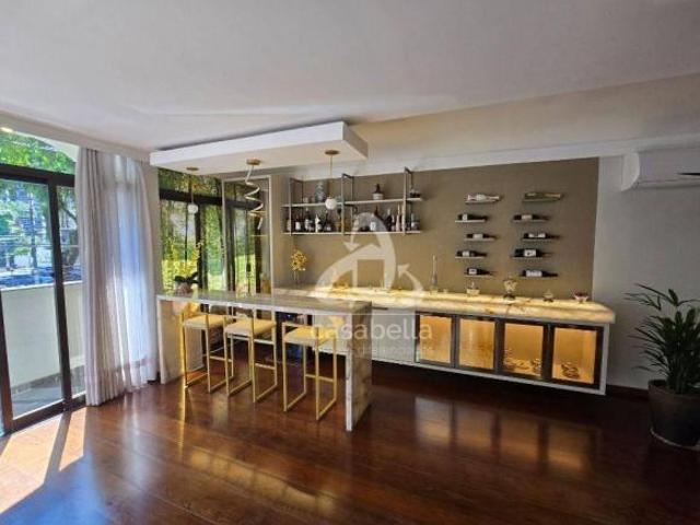 Apartamento com 4 dormitórios à venda, 270 m² por R$ 2.200.000 Boqueirão Santos/SP Porteira fe