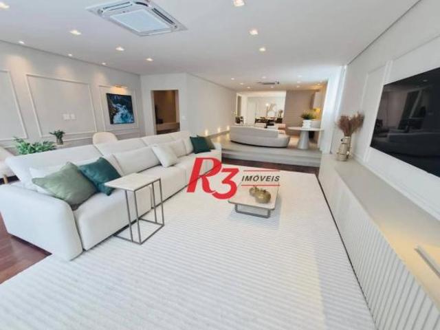 Apartamento com 4 dormitórios à venda, 280 m² por R$ 2.850.000,00 Aparecida Santos/SP