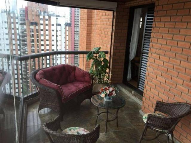 Apartamento com 4 dormitórios à venda, 200 m² por R$ 3.205.000,00 Moema São Paulo/SP