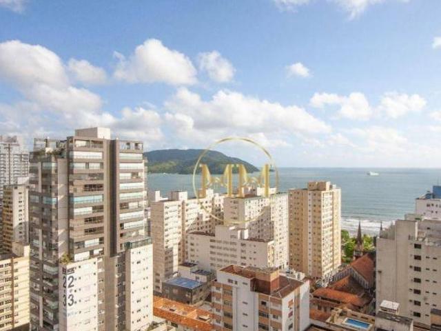 Apartamento com 4 dormitórios à venda, 204 m² por R$ 3.260.000,00 Boqueirão Santos/SP
