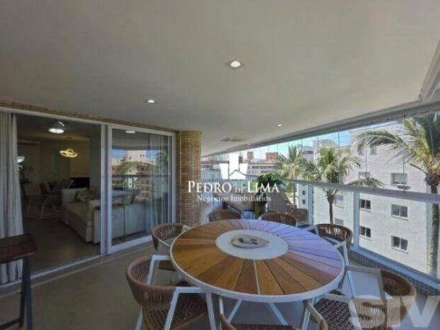 Apartamento com 4 dormitórios à venda, 205 m² por R$ 8.500.000,00 Riviera Módulo 4 Bertioga/SP