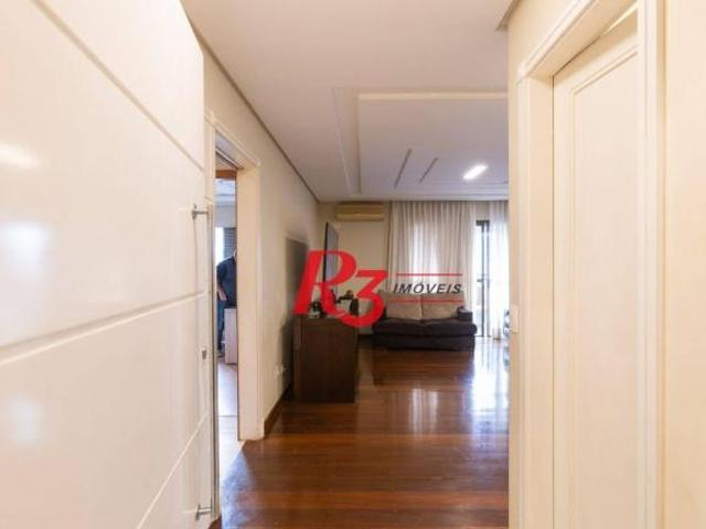 Apartamento com 4 dormitórios à venda, 213 m² por R$ 2.890.000,00 Boqueirão Santos/SP