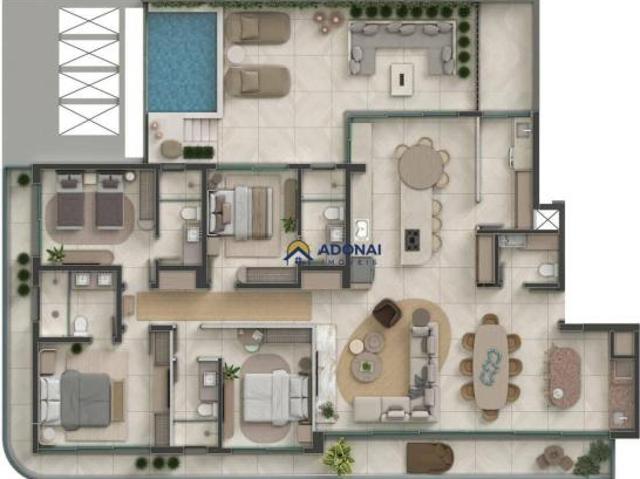 Apartamento com 4 dormitórios à venda, 213 m² por R$ 4.518.440,00 Centro Guaratuba/PR