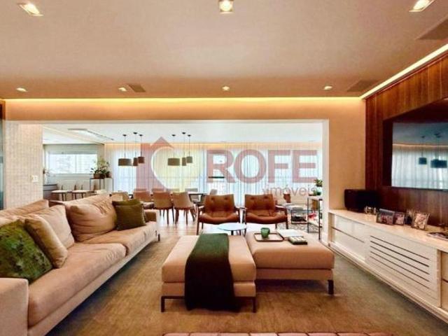 Apartamento com 4 dormitórios à venda, 213 m² por R$ 4.600.000,00 Brooklin São Paulo/SP