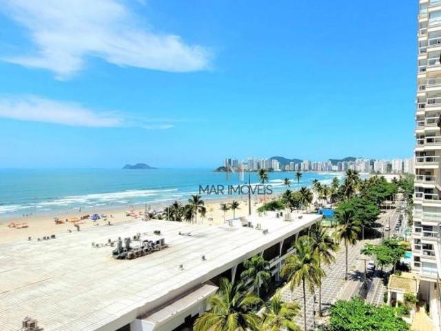 Apartamento com 4 dormitórios à venda, 210 m² Frente total para o Mar Pitangueiras Guarujá/SP