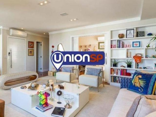 Apartamento com 4 dormitórios à venda, 210 m² por R$ 4.500.000 Vila Nova Conceição São Paulo/SP