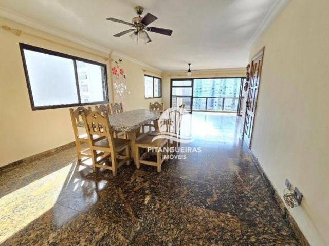 Apartamento com 4 dormitórios à venda, 220 m² Pitangueiras Guarujá/SP
