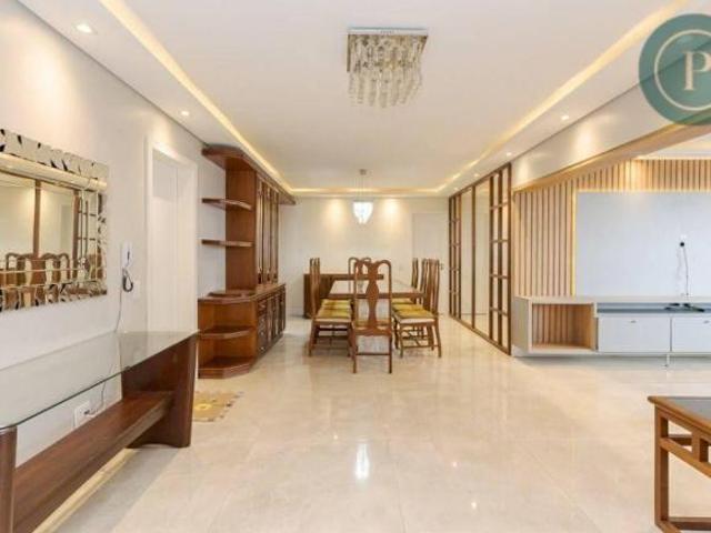 Apartamento com 4 dormitórios à venda, 222 m² por R$ 2.200.000,00 Batel Curitiba/PR
