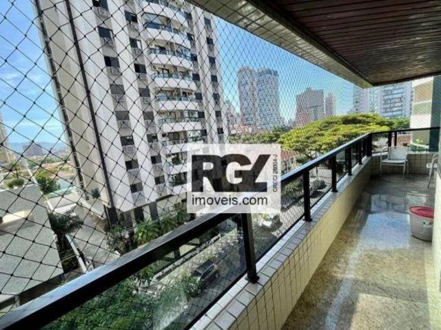 Apartamento com 4 dormitórios à venda, 227 m² por R$ 1.380.000,00 Boqueirão Santos/SP