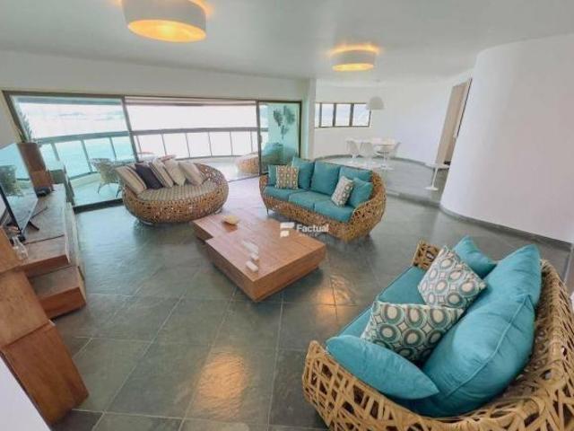 Apartamento com 4 dormitórios à venda, 224 m² por R$ 2.200.000,00 Tortugas Guarujá/SP