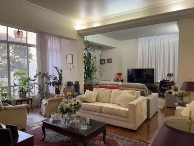 Apartamento com 4 dormitórios à venda, 230 m² por R$ 2.880.000,00 Higienópolis São Paulo/SP