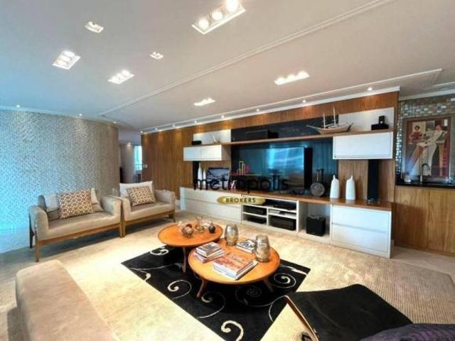 Apartamento com 4 dormitórios à venda, 354 m² por R$ 4.800.000,00 Santa Paula São Caetano do Sul