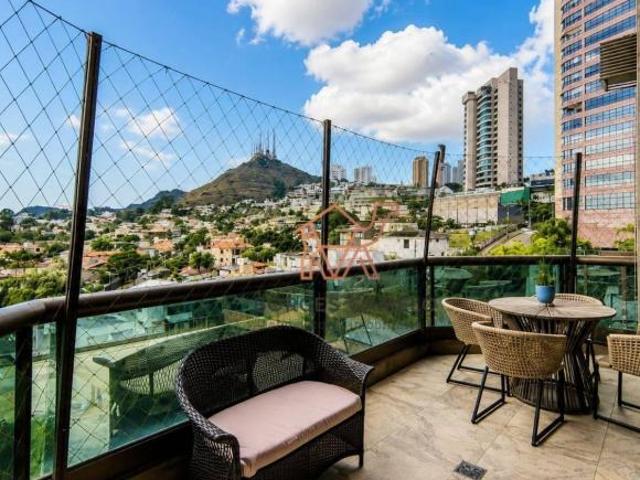 Apartamento com 360M² 4 suítes à venda, em Belvedere, Belo Horizonte MG por R$ 5.350.000
