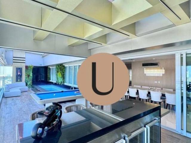 Apartamento com 4 dormitórios à venda, 466 m² Anália Franco São Paulo/SP