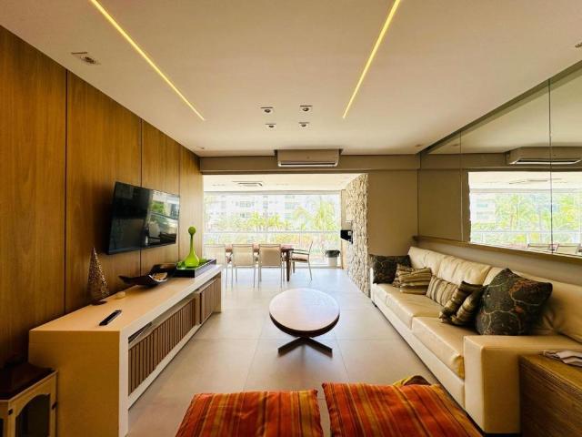 Apartamento com 4 dormitórios, sendo 4 suítes, com 2 vagas de garagem, 138 m², à locação por R$ 3.500,00 Bertioga/SP, Riviera de São Lourenço, Módulo: 8