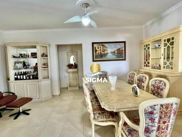 Apartamento com 4 dormitórios sendo 1 suite à venda, 135 m² por R$ Pitangueiras Guarujá/SP
