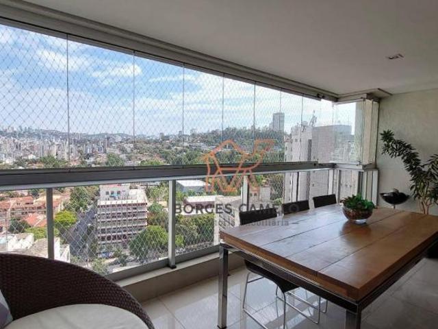 Apartamento com 4 quartos à venda, 169 m² por R$ 3.390.000 Lourdes Belo Horizonte/MG