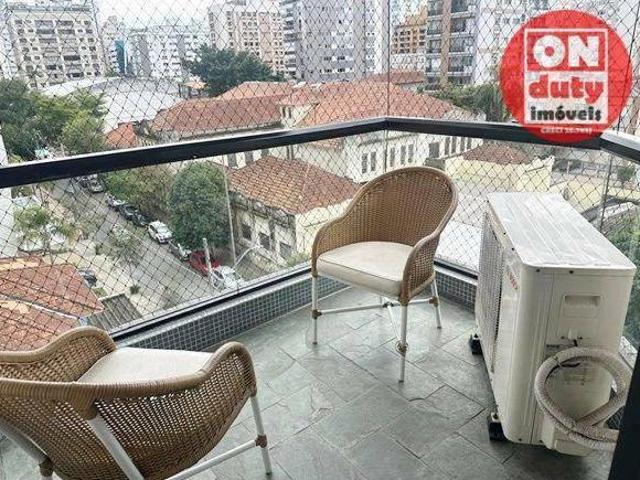 Apartamento com 4 quartos à venda, 196 m² por R$ 1.290.000 Boqueirão Santos/SP