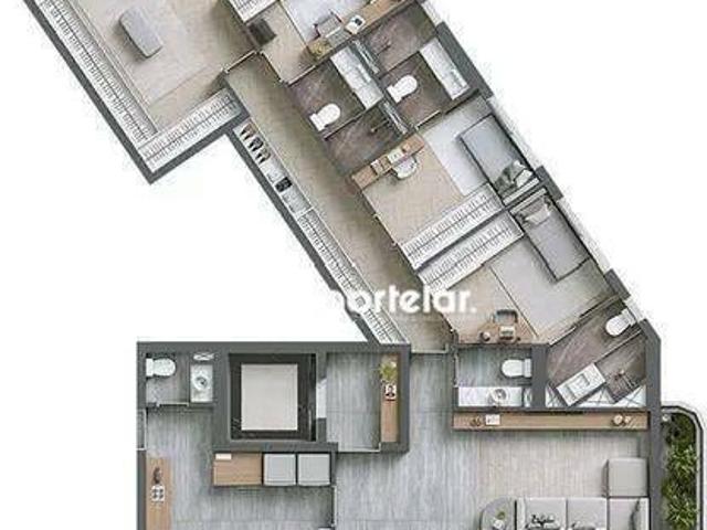 Apartamento com 4 quartos à venda, 218 m² Alphaville Empresarial Barueri/SP