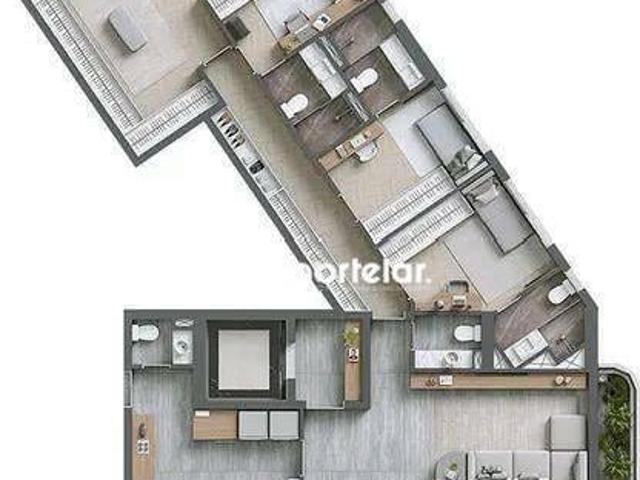 Apartamento com 4 quartos à venda, 218 m² Alphaville Empresarial Barueri/SP