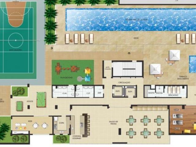 Apartamento com 4 quartos à venda em Belo Horizonte, no bairro Carmo