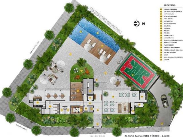 Apartamento com 4 quartos à venda em Belo Horizonte, no bairro Grajaú