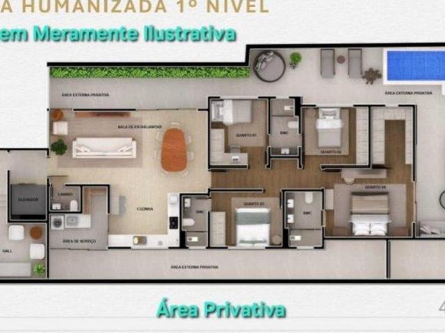 Apartamento com 4 quartos à venda em Belo Horizonte, no bairro Jaraguá