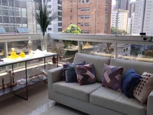 Apartamento com 4 quartos à venda em Belo Horizonte, no bairro Lourdes