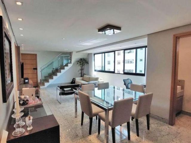 Apartamento com 4 quartos à venda em Belo Horizonte, no bairro Sion