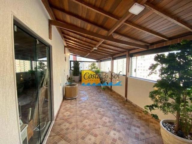 Apartamento com 4 quartos à venda por R$ 1.200.000 Aviação Praia Grande/SP