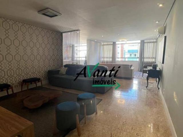 Apartamento com 4 quartos à venda, quadra da praia, 233 m² Boqueirão Santos