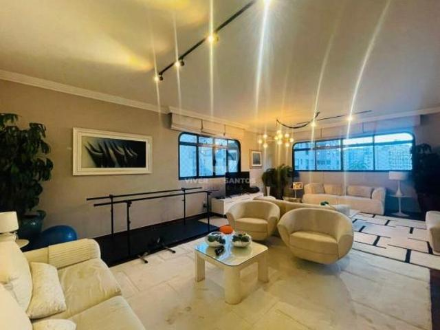 Apartamento com 4 quartos e 3 vagas de garagem Santos