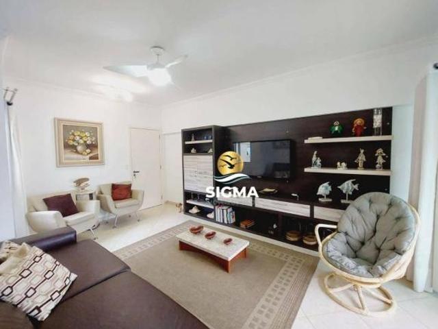 Apartamento com 4 quartos sendo 2 suítes à venda, 143 m² por R$ 950.000 Enseada Guarujá/SP