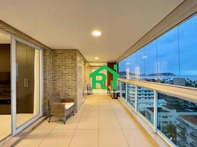 Apartamento com 4 quartos 2 suíte, lazer completo e 2 vagas à venda em Enseada, Guarujá