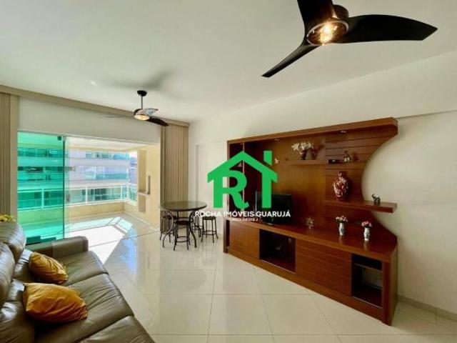 Apartamento com 4 quartos 2 suítes, varanda gourmet e 2 vagas à venda em Enseada, Guarujá