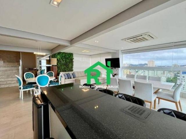 Apartamento com 4 quartos 4 suítes, 2 vagas e lazer à venda em Enseada, Guarujá