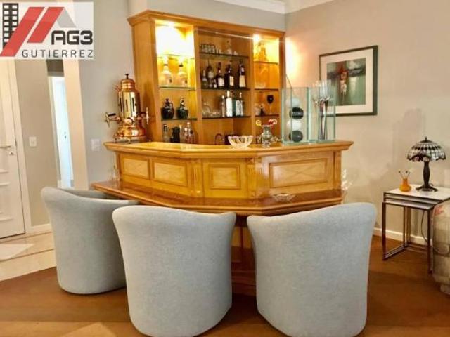Apartamento com 4 suítes, 4 vagas, varanda e lazer à venda em Perdizes
