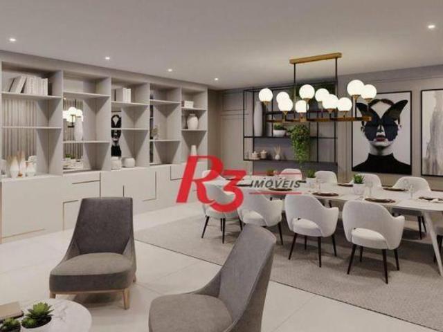 Apartamento com 4 suítes à venda, 500 m² por R$ 7.650.000 Ponta da Praia Santos/SP