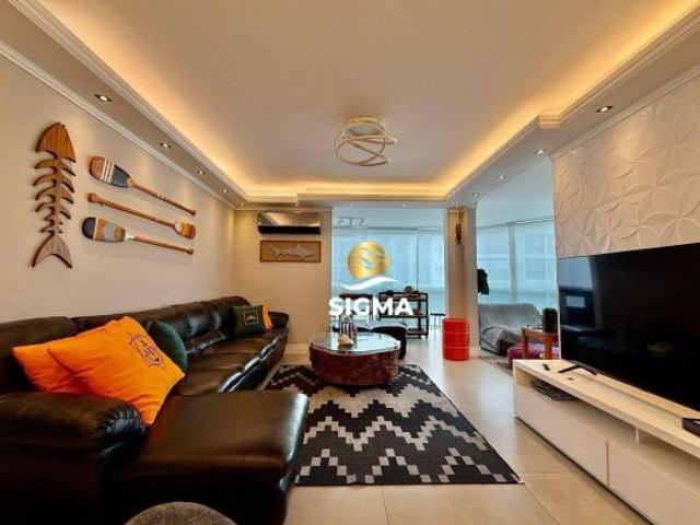 Apartamento com 4 Suítes à venda, 167 m² por R$ 890.000 Enseada Guarujá/SP