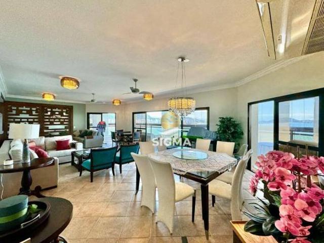 Apartamento com 4 Suítes à venda, 251 m² por R$ 2.600.000 Jardim Astúrias Guarujá/SP